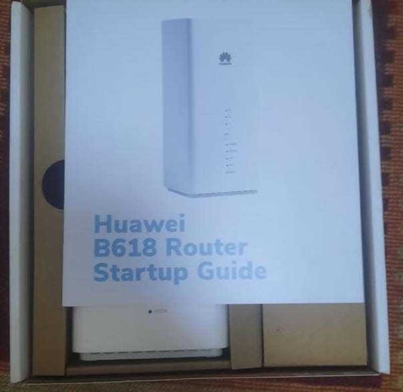 Wireless Routers - Huawei B618 4GLTE 600 Mbps Mobile Wi-Fi Router was ...