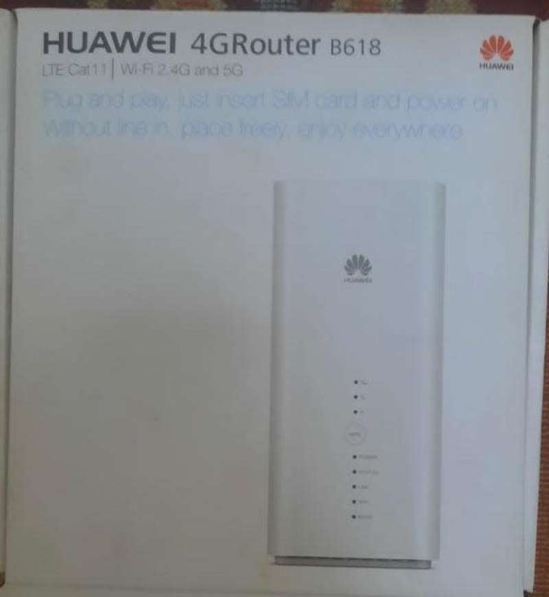 Wireless Routers - Huawei B618 4GLTE 600 Mbps Mobile Wi-Fi Router was ...
