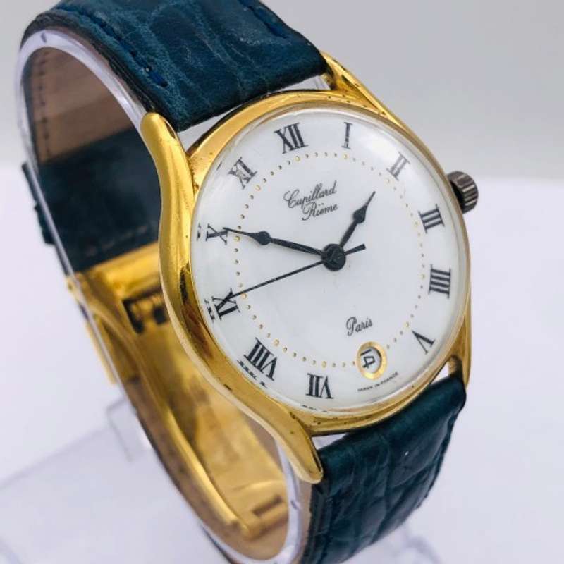 Men's Watches - *CUPILLARD RIEME GOLD MANUAL WIND WATCH* FRENCH ...