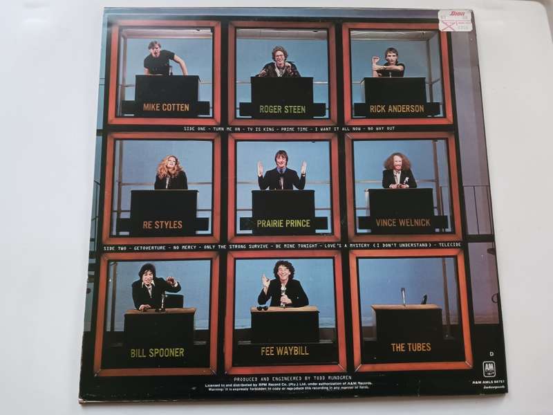 Pop Rock - The Tubes - Remote Control ( scarce 1979 SA released LP ...