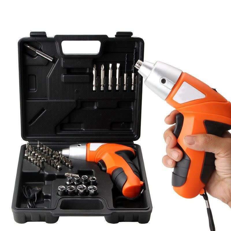 Screwdrivers - 45-Piece Cordless Electric Screwdriver Set with High ...