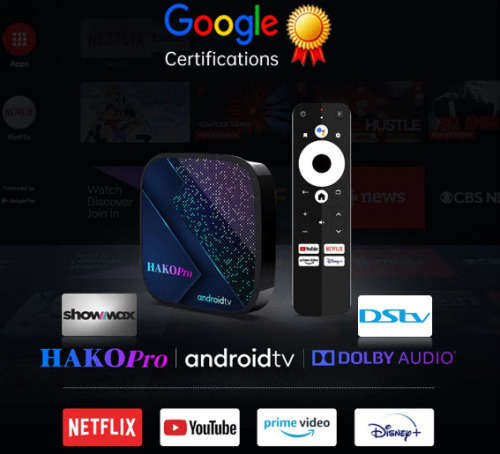 TV Boxes & Digital Media Players - HAKO Android TV Box 4K Ultra HD ...