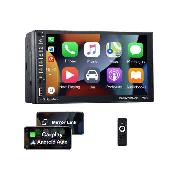 Audio Head Units - Android Auto/Carplay Double din 7inch HD Touch ...