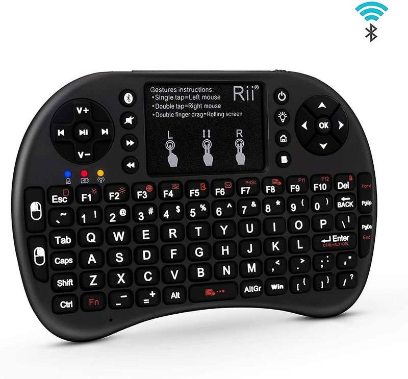 Keyboard & Mouse Bundles - Mini Bluetooth Keyboard With Touchpad And ...