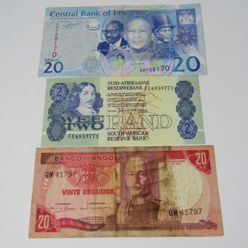 Africa - Lot of 10 bank notes from Africa - some excellent for sale in ...