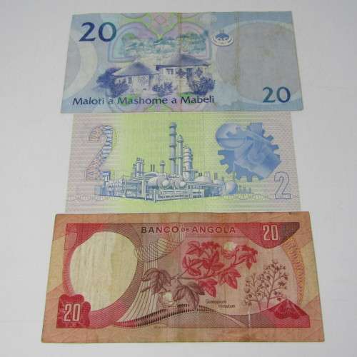 Africa - Lot of 10 bank notes from Africa - some excellent for sale in ...