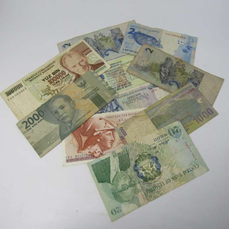 Collections & Lots - Lots of 10 old Banknotes for sale in Cape Town (ID ...