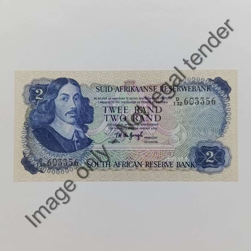TW de Jongh - TW de Jongh 2nd issue uncirculated R2 pair with ...