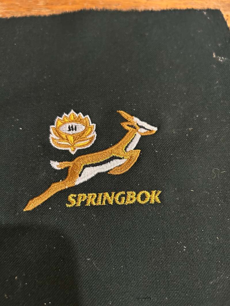 Sporting Memorabilia - Springbok Rugby Blazer Badges was sold for 500. ...