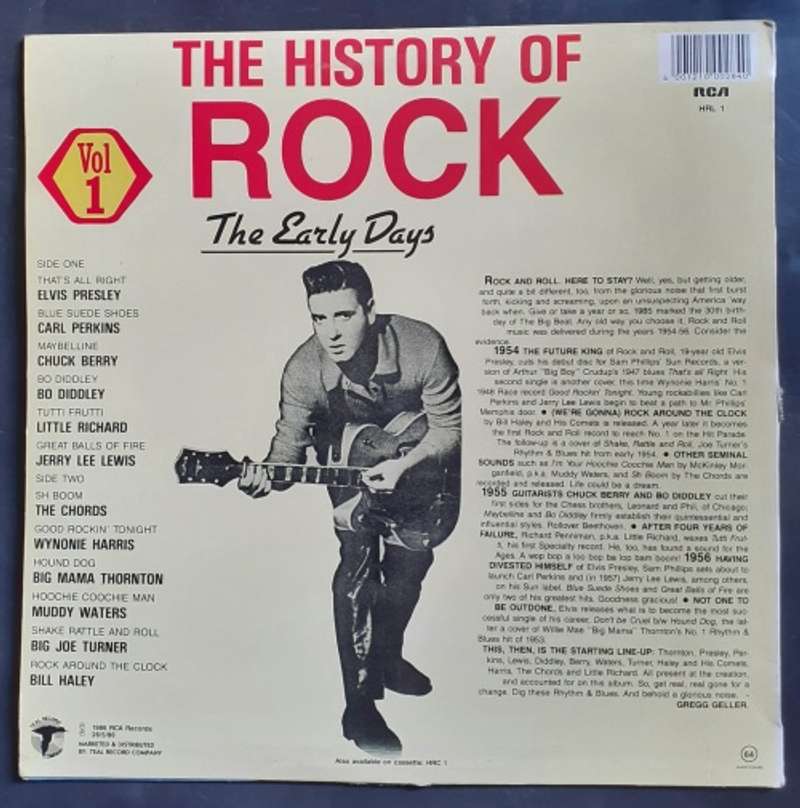 Classic Rock - The History of Rock Vol.1 LP Vinyl Record for sale in ...