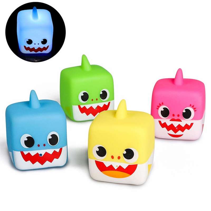 Other Toys - Little Floating Rubber Shark Light and Sound Bathtub Toy ...