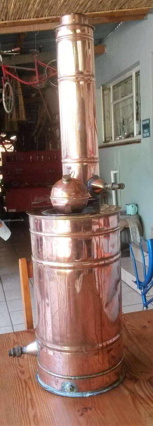 Copperware - Vintage Copper-Paraffin Geyser - Rare and Functional ...