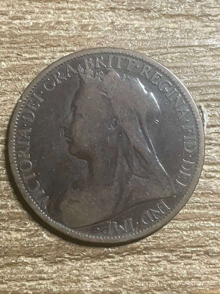 Great Britain - 1900 *** British 1 Penny *** Filler coin for sale in ...