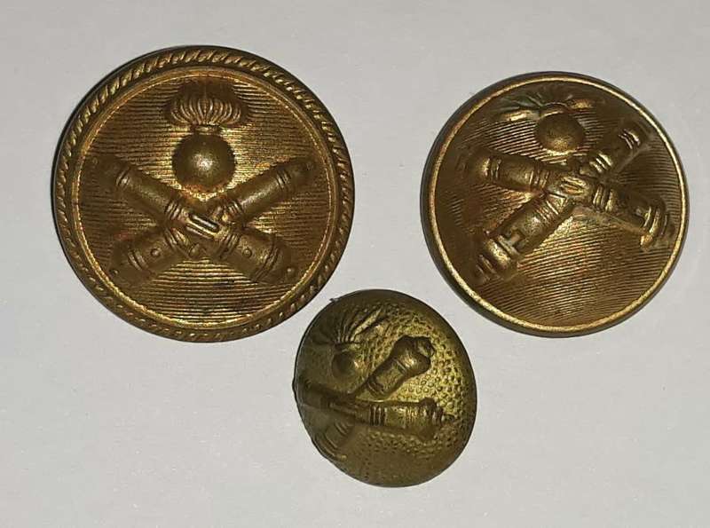 World War 2 - World War Two Italian Army Artillery Buttons for sale in ...
