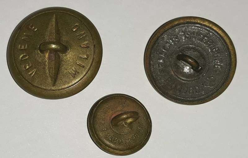 World War 2 - World War Two Italian Army Artillery Buttons for sale in ...