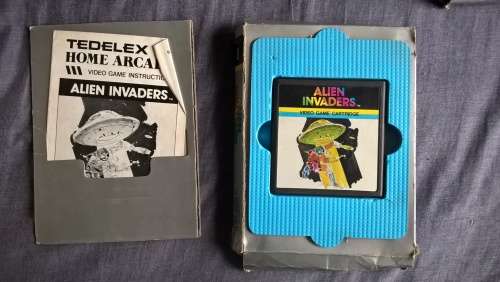 Consoles - Vintage 1982 Tedelex Home Arcade console and 11 games was ...