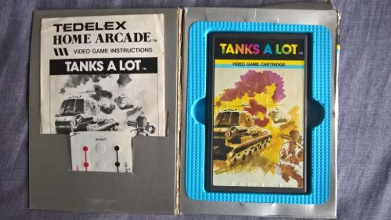 Consoles - Vintage 1982 Tedelex Home Arcade console and 11 games was ...