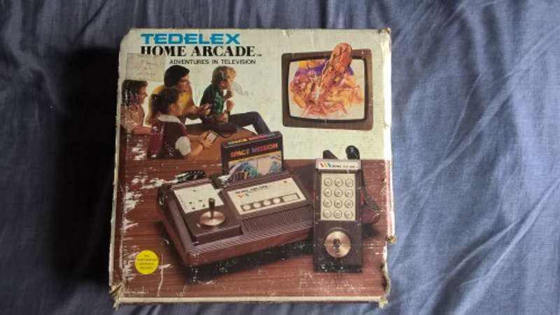 Consoles - Vintage 1982 Tedelex Home Arcade console and 11 games was ...