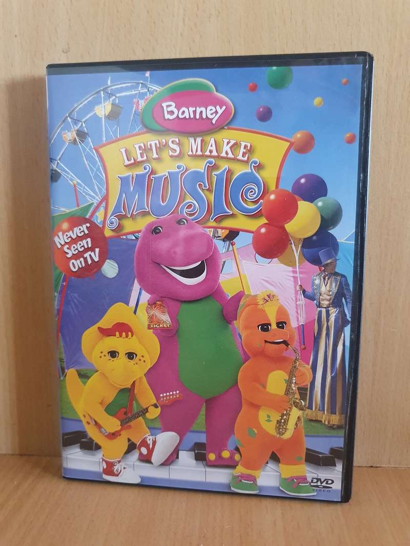 Movies - Barney - Let`s Make Music - Dvd was listed for 25.00 on 11 May ...