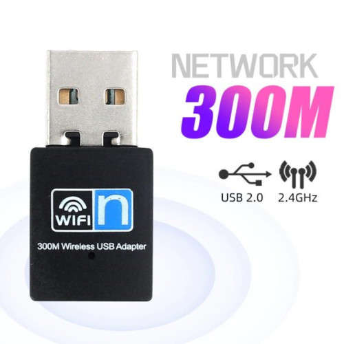 Network Cards & Adapters - Mini USB 300Mbps Wifi Wireless Lan Network ...