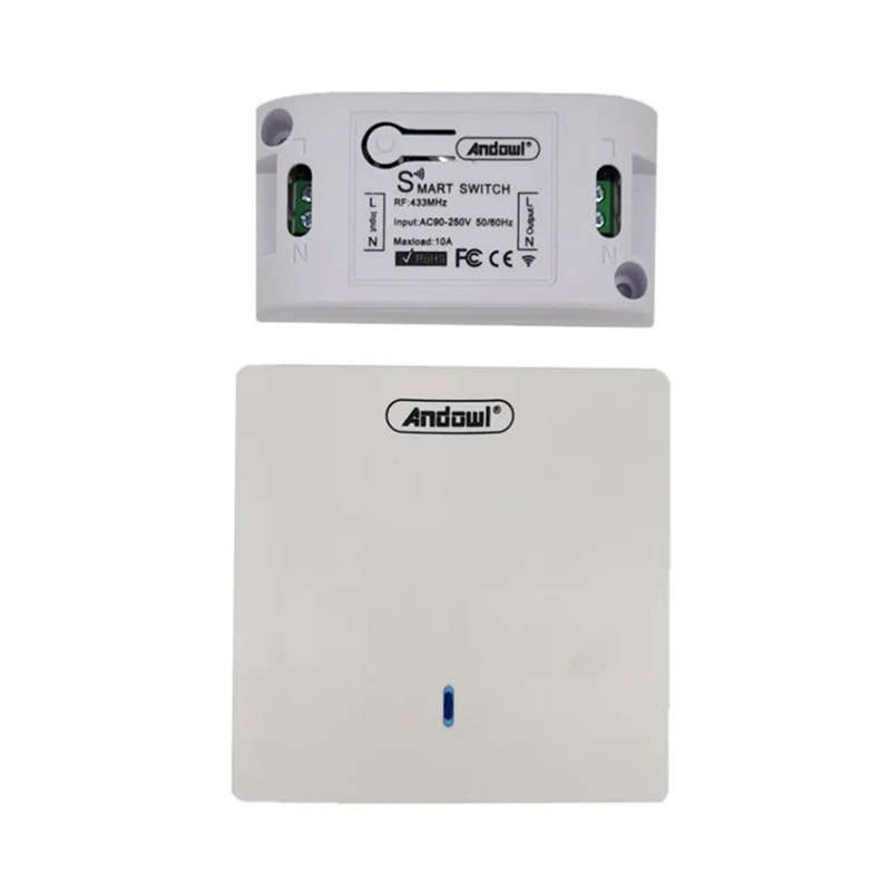 Smart Switches - WiFi Button Wall Switch Remote Control Module ANDOWL ...