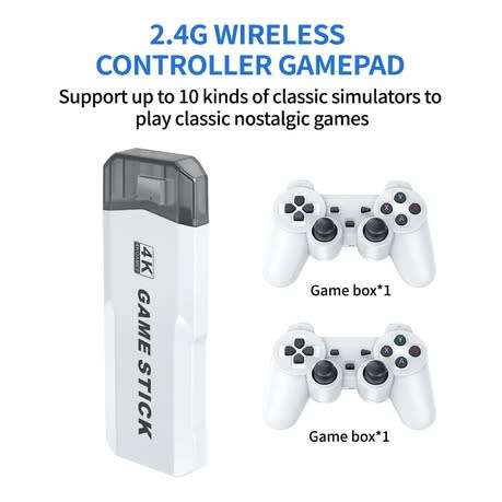 PlayStation - M2 Video Game Console 10000Games 4K HDMI 3D Game Stick ...