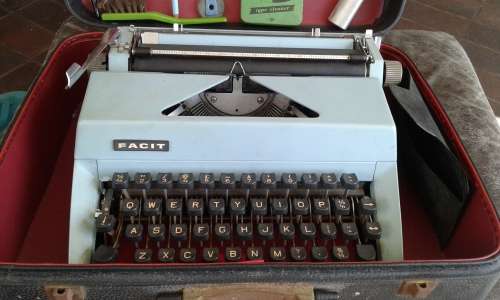 Writing Instruments & Accessories - Rare Vintage Mid Century Aqua Facit ...