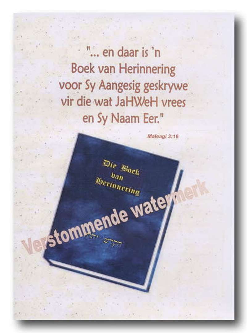 Philosophy, Religion & Spirituality - Die Boek van Herinnering (4e Druk ...