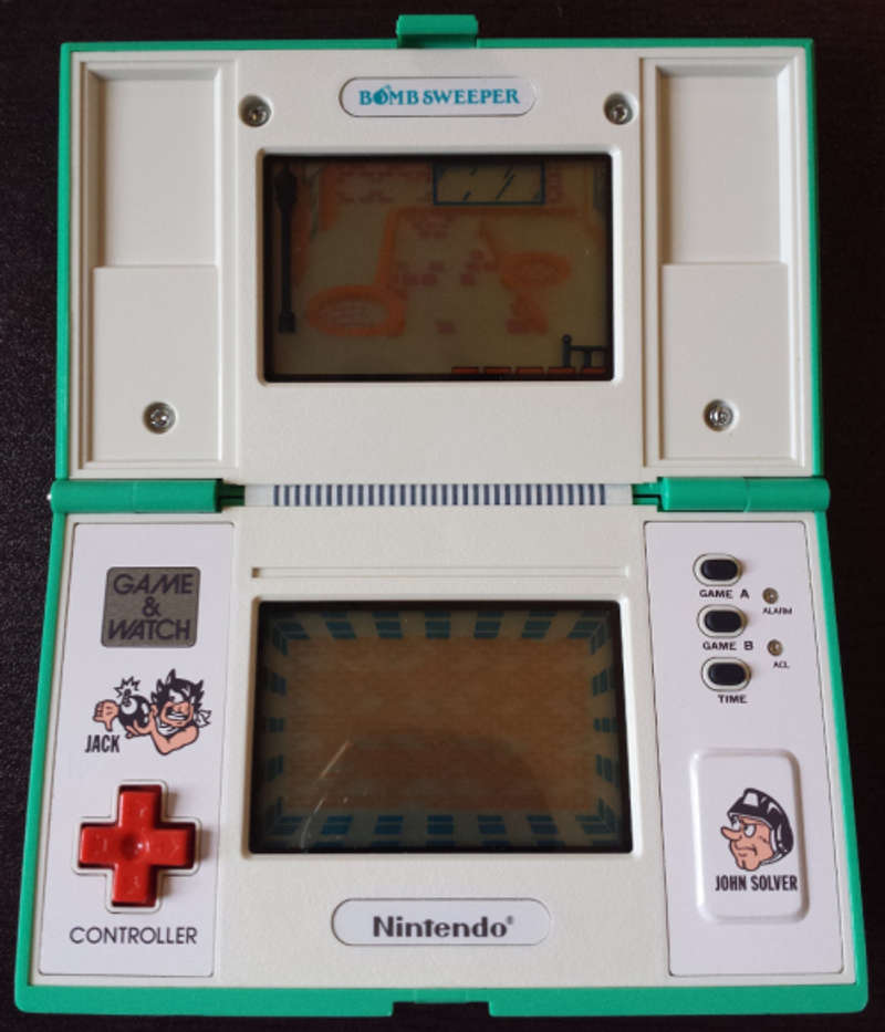 Consoles - Nintendo Game and Watch Double Screen - Bomb Sweeper (Retro ...
