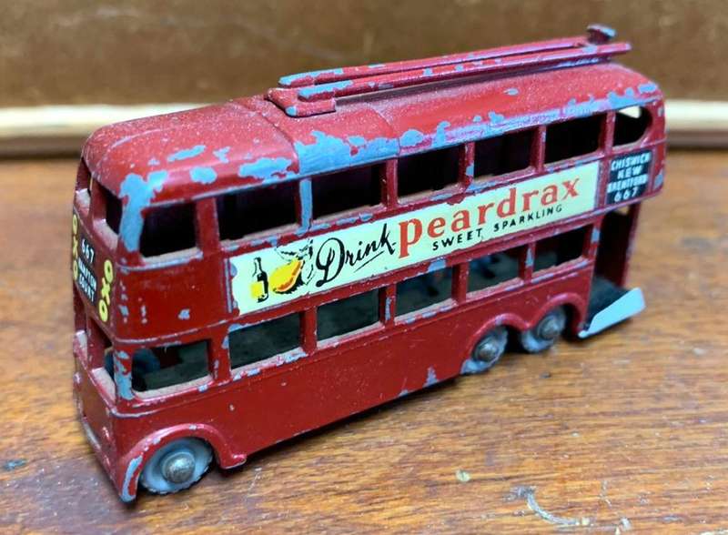 Models - VINTAGE LESNEY MATCHBOX No.56 LONDON TROLLEY BUS MADE IN ...