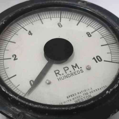 Maritime - Vintage Weston model 954 Ships tachometer for model 750 ...