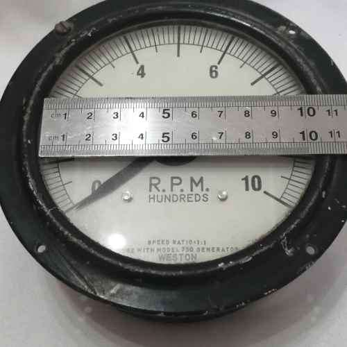 Maritime - Vintage Weston model 954 Ships tachometer for model 750 ...