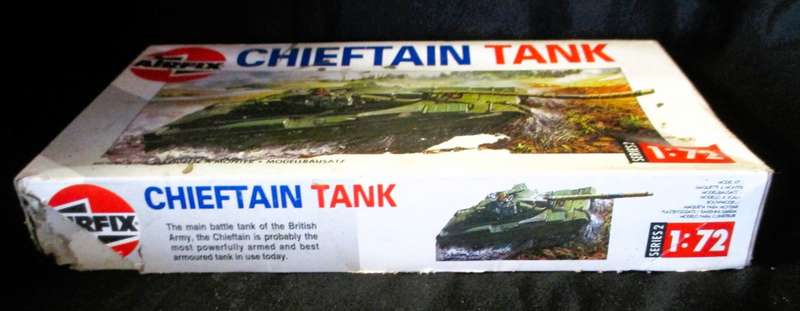 Armour - Vintage L44 Airfix Model Kit 02305 - Chieftain Tank 1:72 Model ...