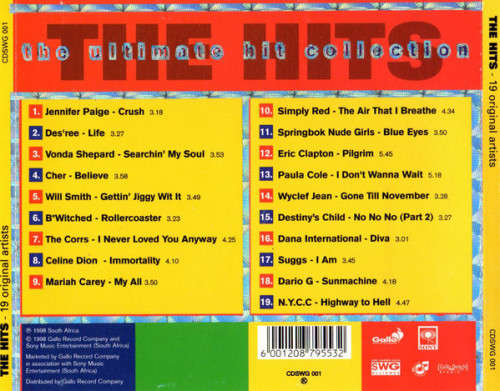 Pop - Various - The Ultimate Hit Collection: The Hits Vol. 1 (CD) was ...