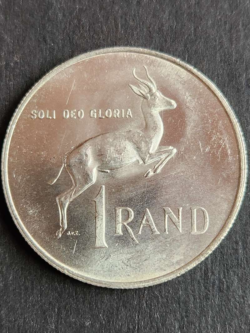 One Rand - Republic One Rand 1967 Afrikaans BU - as per photograph was ...