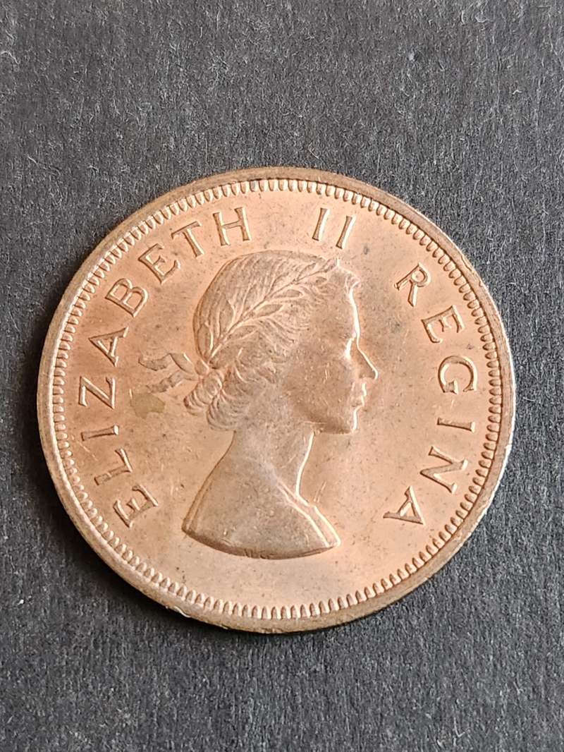Penny - Union Penny 1959 EF+/UNC - as per photograph for sale in Durban ...