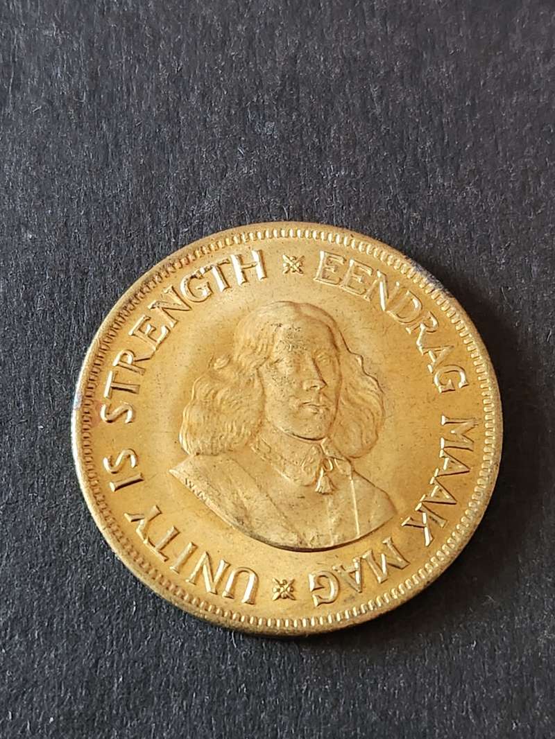 One Cent - Republic One Cent 1961 BU - as per photograph was listed for ...