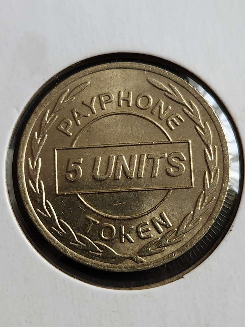 Tokens - Rare MTN Pay Phone 5 Units Token - as per photograph for sale in Durban (ID:620208861)