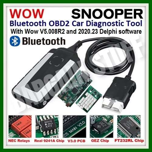 Scanners - WOW Snooper CDP With V5.008 R2 Software and Delphi 2020.23 ...