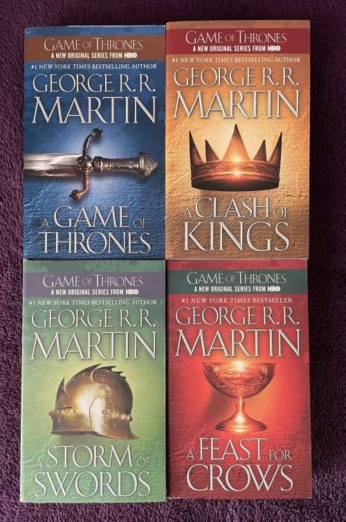 Science Fiction & Fantasy - A Song of Ice and Fire, Books 1 - 4 by ...