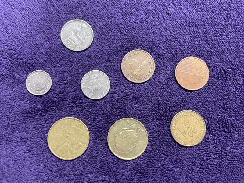 Other International Coins - Collection of 8 Coins - Various Countries ...