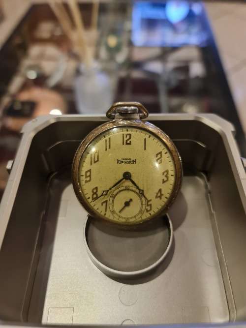Pocket Watches - Ingraham Top Notch Vintage Pocket Watch for sale in ...