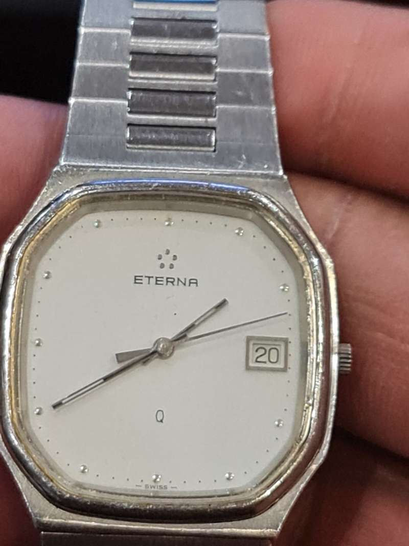 Rare & Collectable Watches - Eterna Q Vintage Quartz Men`s Watch for ...