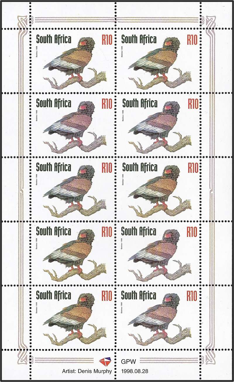 Republic of South Africa - 1998 RSA R10 6th Definitive Reprint CC.1170 ...