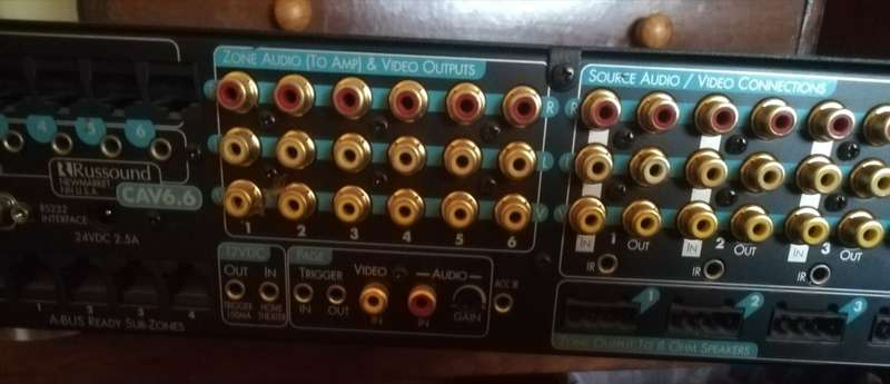 Amplifiers - Russound CAV6.6 6-Zone Controller Amplifier was listed for ...