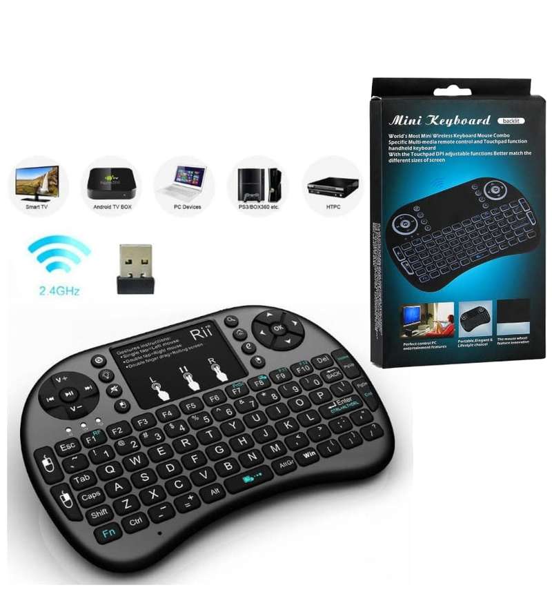 Keyboards - Touchpad Backlit Wireless Mini Keyboard for sale in ...