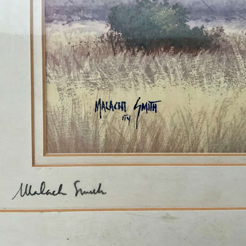 Prints - Unframed signed print by well-known SA artist, Malachi Smith ...