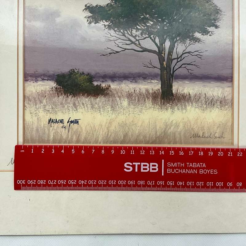 Prints - Unframed signed print by well-known SA artist, Malachi Smith ...
