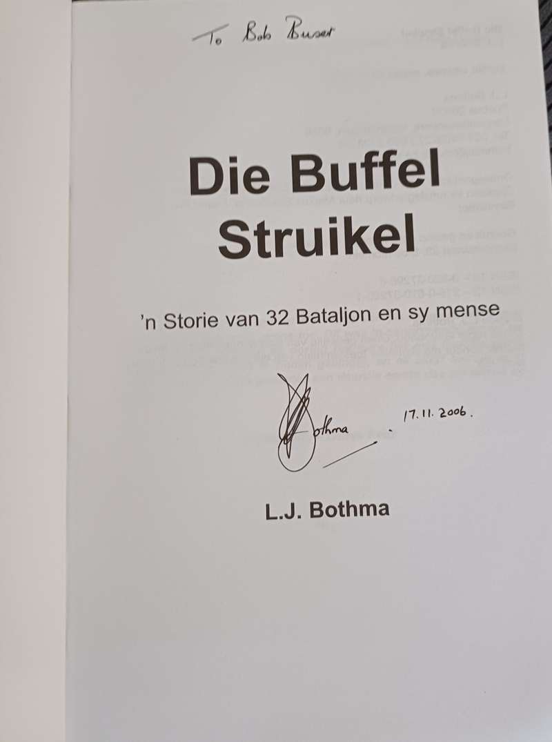 Books - Die Buffel Struikel - signed -L.J.Bothma for sale in Cape Town ...