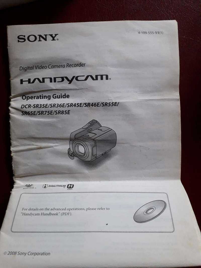 Camcorders - Sony Handycam DCR-SR36 Pal 40GB HDD camcorder Digital Video camera Recorder was ...